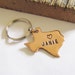 State Keychain Texas Key Chain Texas Keyring Long Distance Relationship ...
