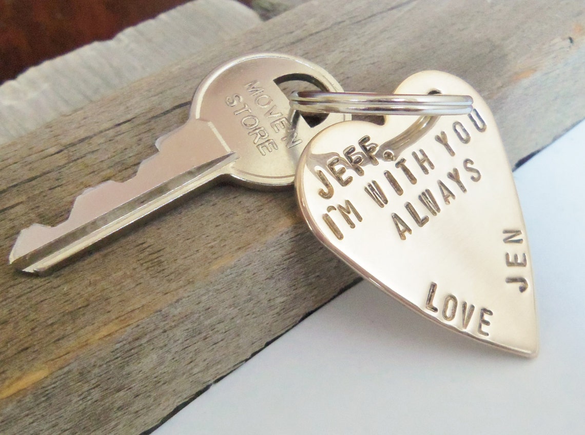 Personalized Keychain for Boyfriend Gift for Husband Key Chain | Etsy