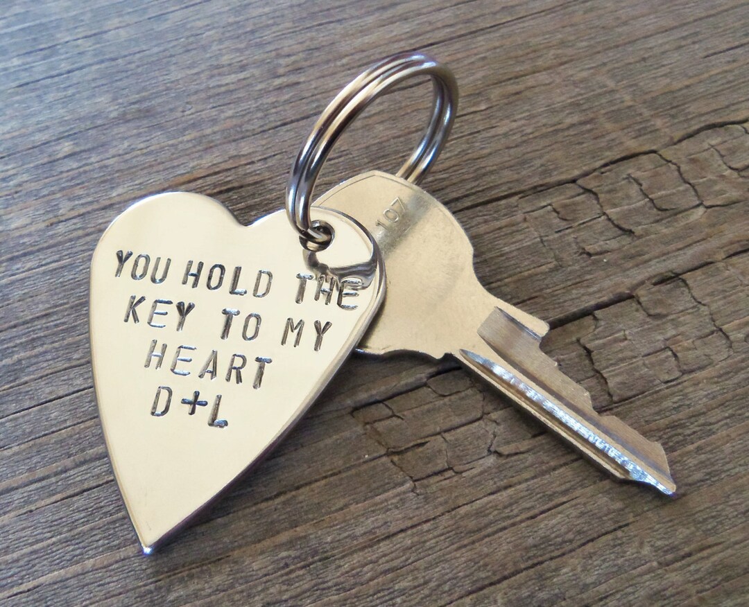 You Hold the Key to My Heart Keychain Deployment Gift Boyfriend ...