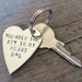 You Hold the Key to My Heart Keychain Deployment Gift Boyfriend ...