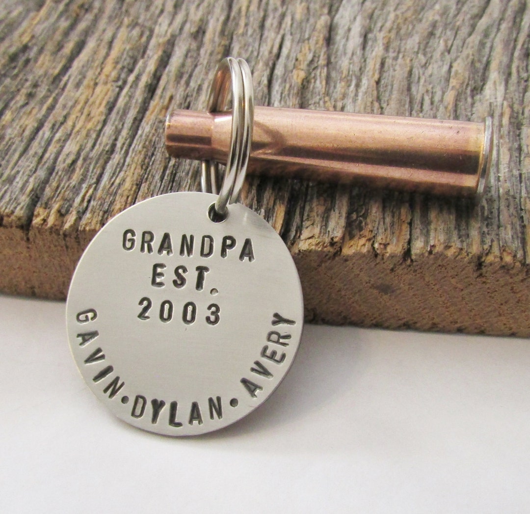 Christmas Gift Grandparent Keychain for New Grandparents Pregnancy ...