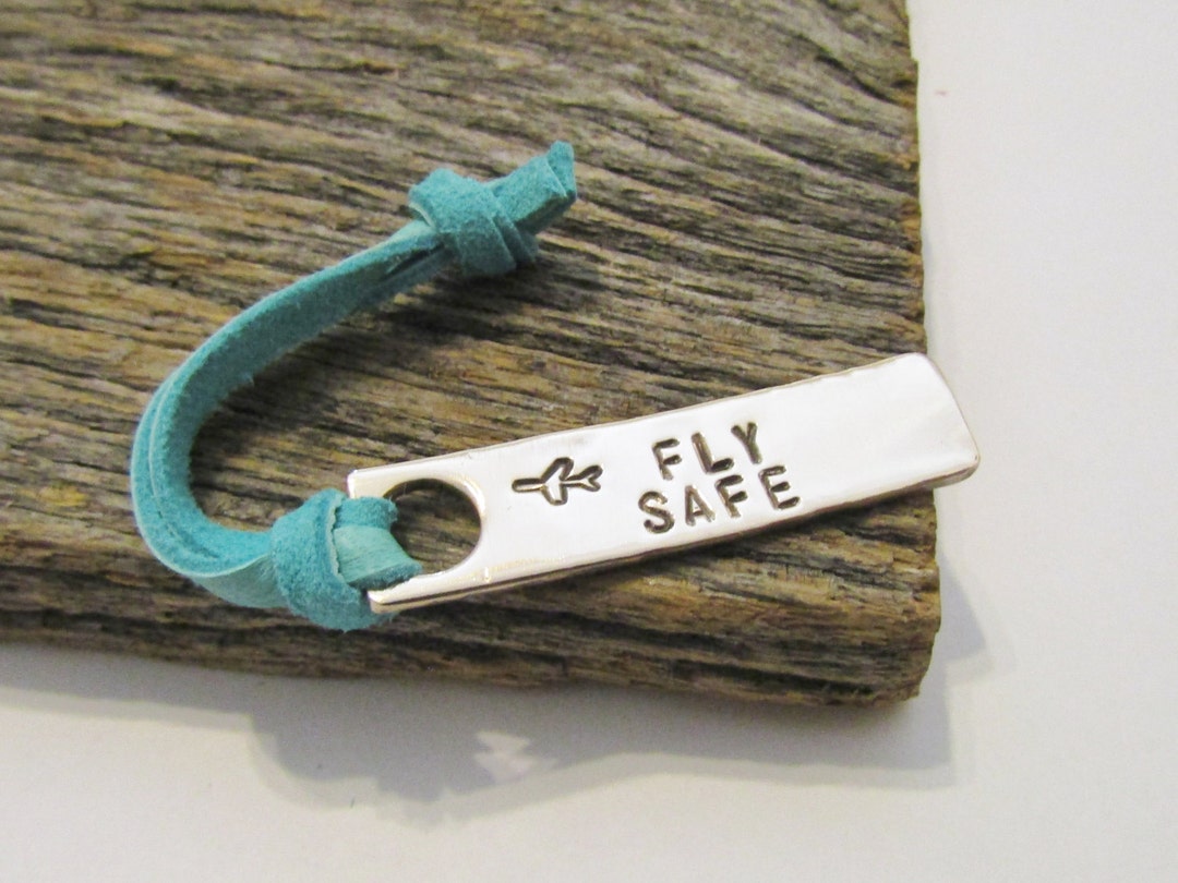 Personalized Luggage Tag Small Luggage Tag Fly Safe Tag Custom Gift ...
