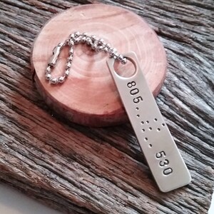 Area Code Jewelry Hometown Pride Long Distance Keychain for - Etsy