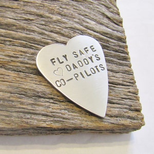 Fly Safe Keepsake to Dad From Kids Father's Day Gift Daddy's Copilots ...