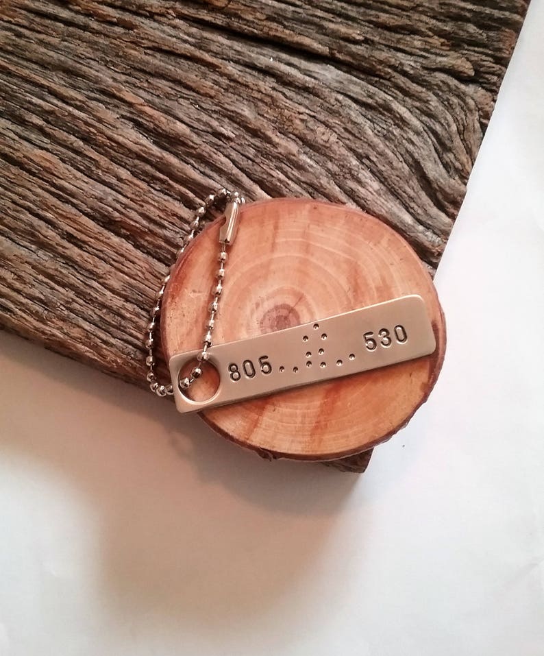 Area Code Jewelry Hometown Pride Long Distance Keychain for | Etsy