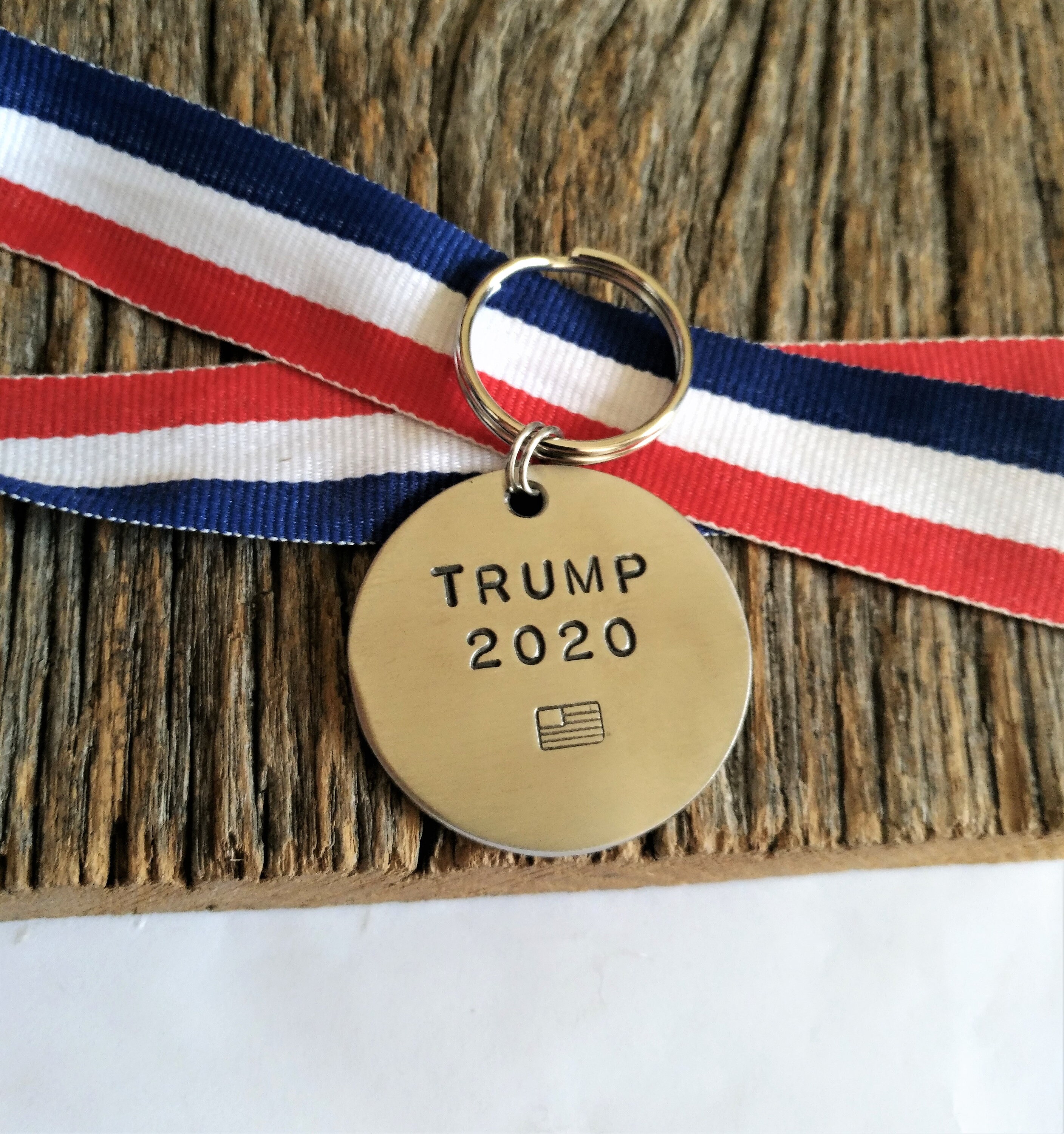 Trump Keychain Donald Trump Keyring Trumpster Gift 2020 Vote | Etsy