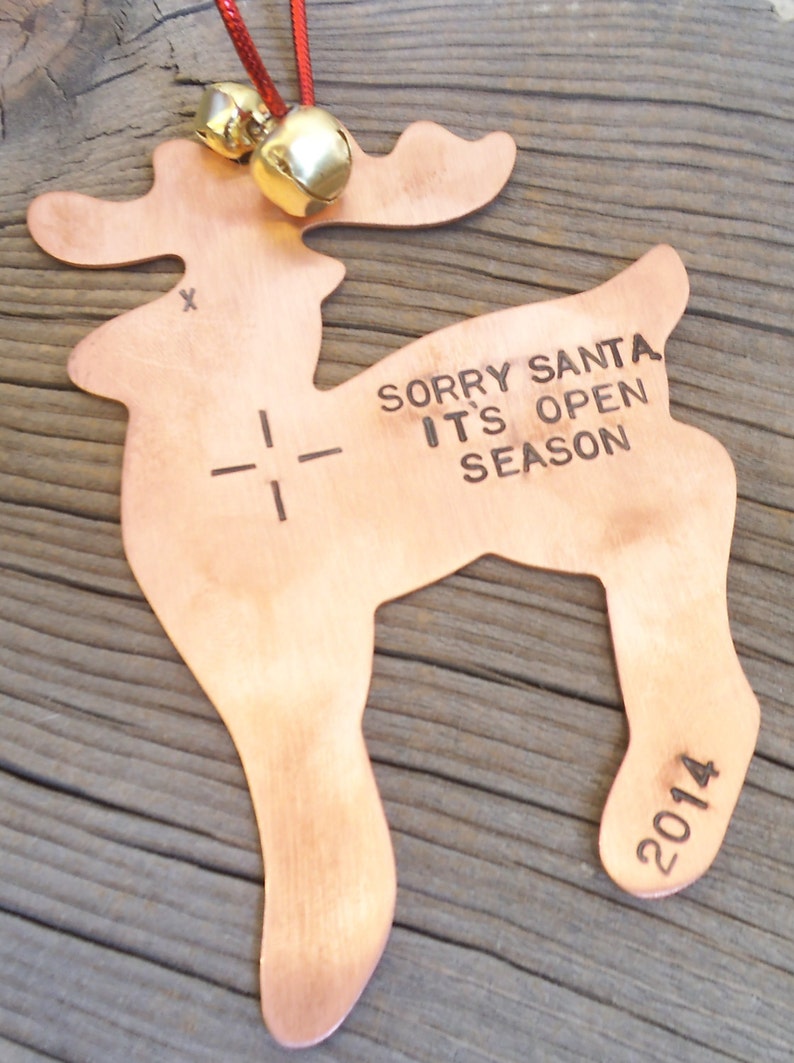 Hunting Christmas Ornament Holiday Ornament for Hunter Sorry - Etsy
