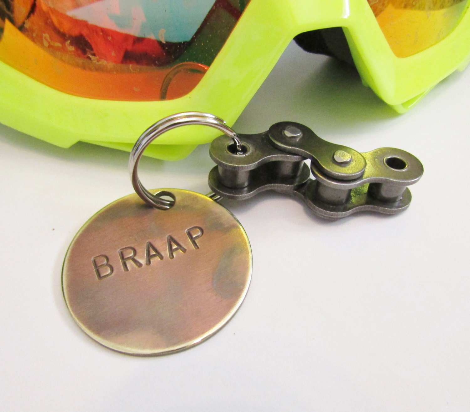 Motorcycle Keychain Motorbike Keyring Dirtbiker Gifts for - Etsy