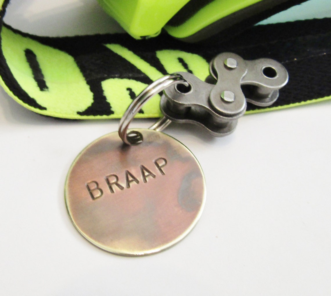 Motorcycle Keychain Motorbike Keyring Dirtbiker Gifts for - Etsy