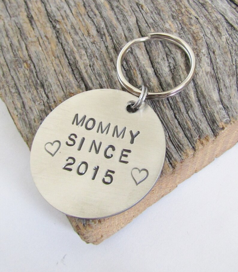 New Mom Jewelry for Mother Keychain Mommy Keyring Personalized | Etsy