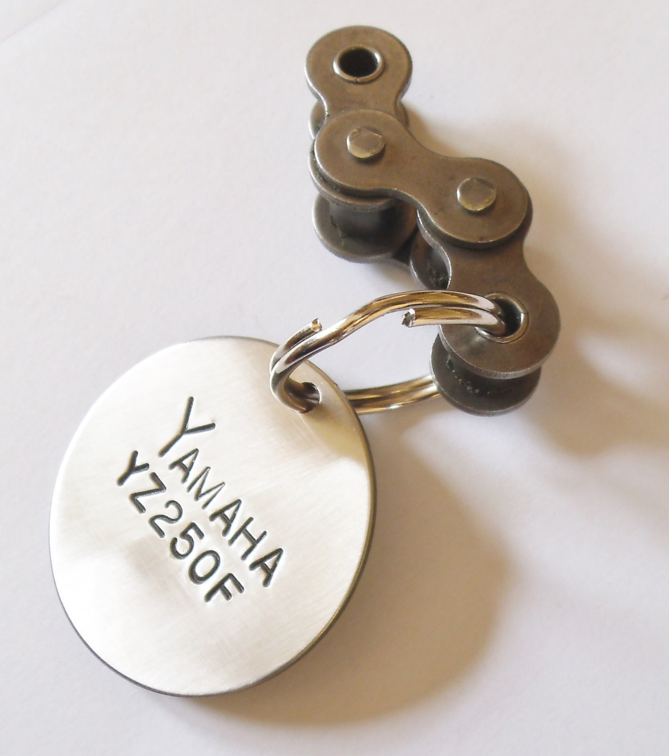 Biking Accessory Cycling Keychain for Men Recycled Chain Gift - Etsy