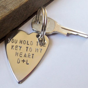 You Hold the Key to My Heart Keychain Deployment Gift Boyfriend ...