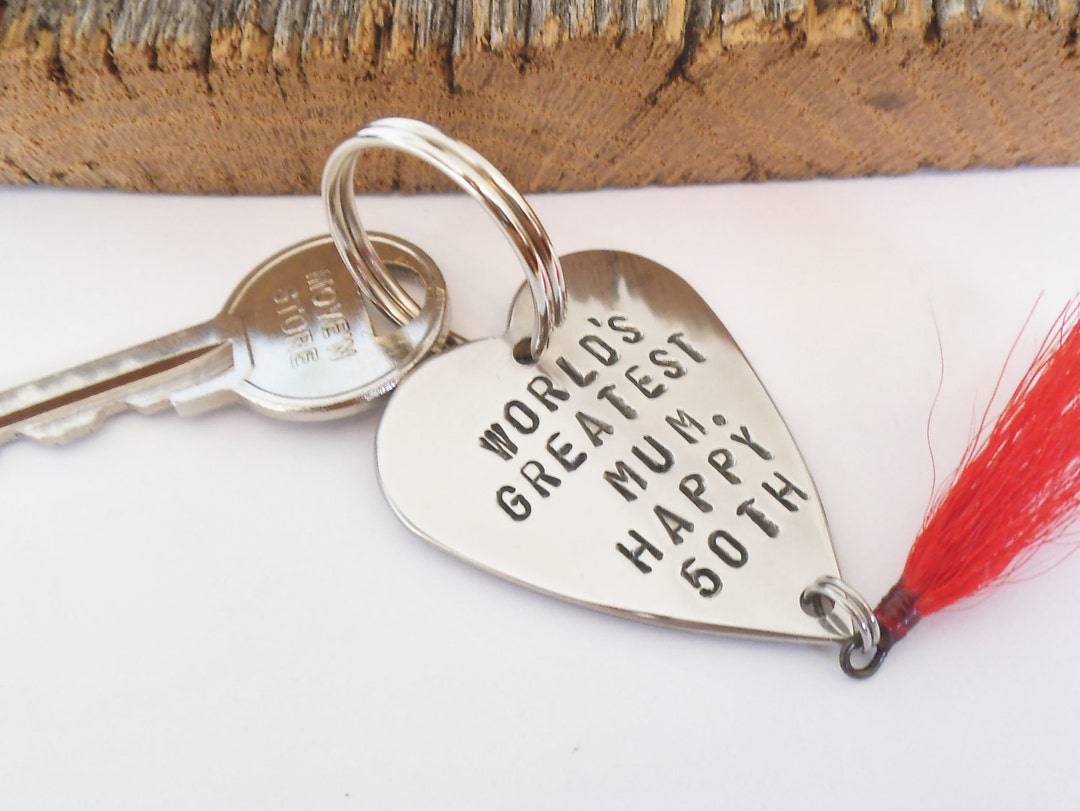 Mother's Day Gift Mom Keychain for Her Birthday for Mum World's ...