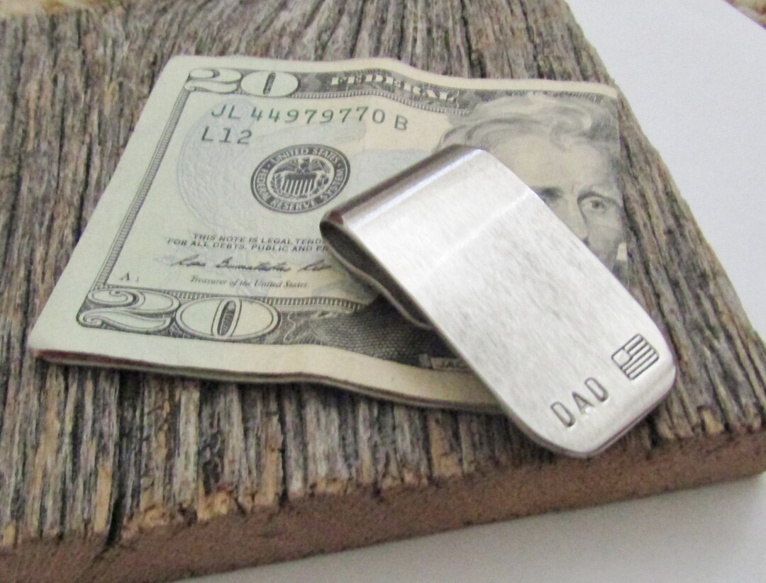Military Dad Money Clip American Flag Gift for Patriot US Marines ...