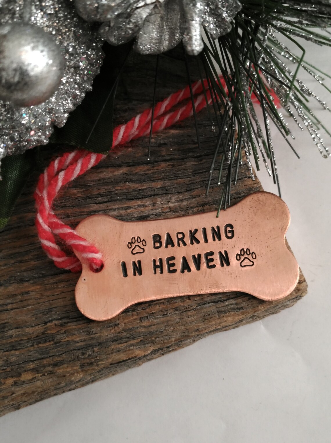 Memorial Ornament Dog Christmas Ornament Loss of Pet Loving - Etsy