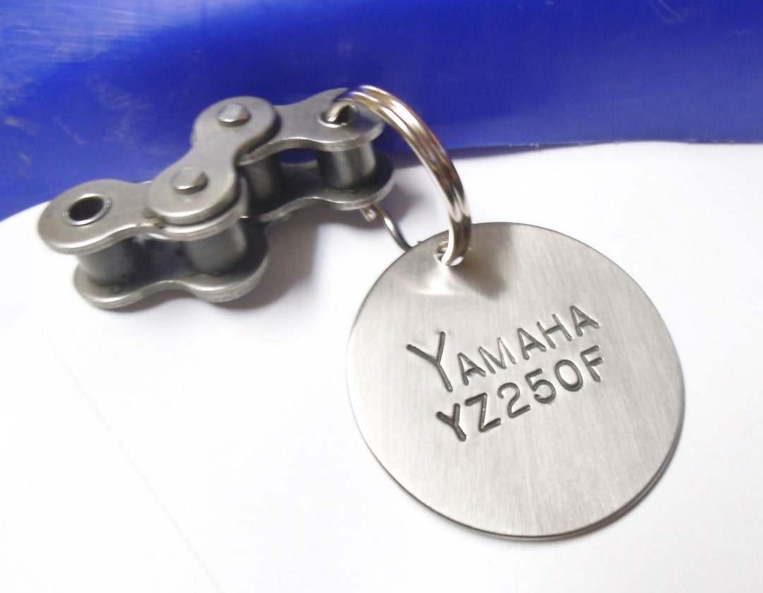 Biking Accessory Cycling Keychain for Men Recycled Chain Gift ...