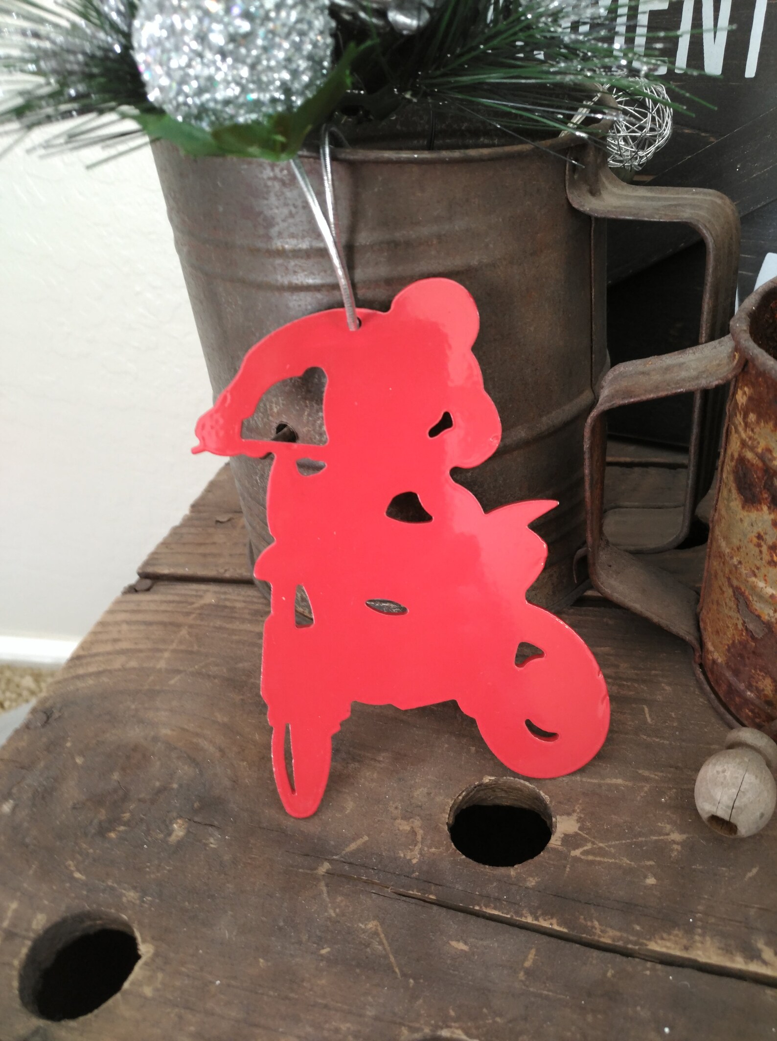 Dirt Bike Personalized Christmas Ornament Motocross Ornament - Etsy