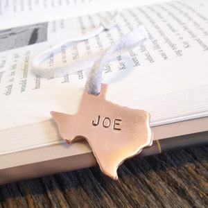 Texas State Graduation Gift for Boys Name Bookmark for Her Personalized ...