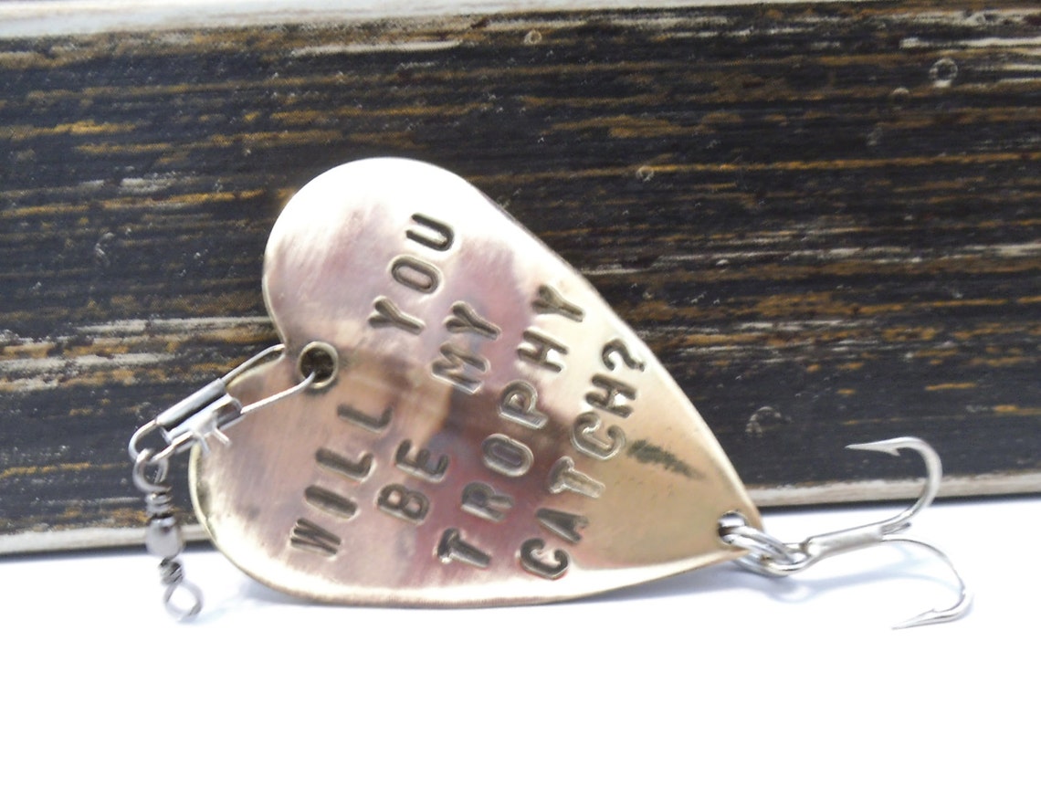 Personalized Will You Marry Me Fishing Lure Marriage Proposal | Etsy