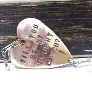 Personalized Will You Marry Me Fishing Lure Marriage Proposal Gift ...