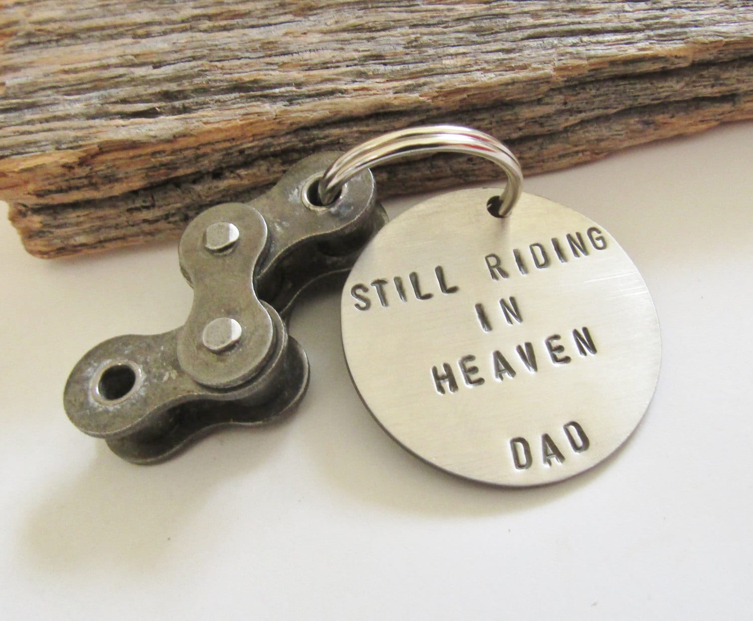 Father's Day Gift for Biker Keyring Motorcycle Dad - Etsy