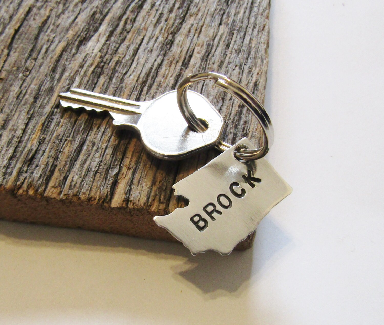 Washington State Keychain Home State Key Chain Personalized - Etsy