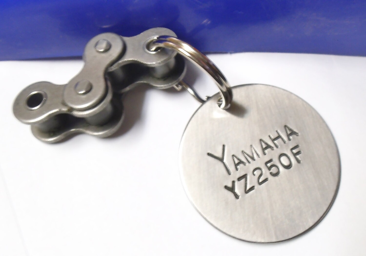 Biking Accessory Cycling Keychain for Men Recycled Chain Gift - Etsy