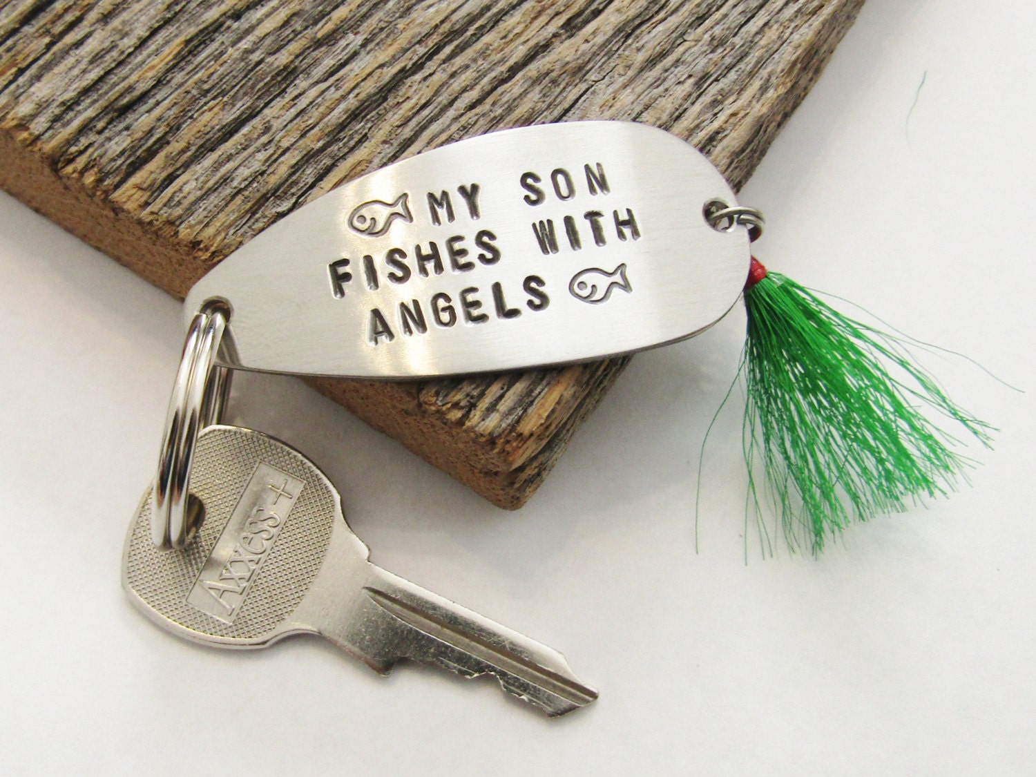 Memorial Gift Son Keychain Personalized Loss of a Son Child - Etsy
