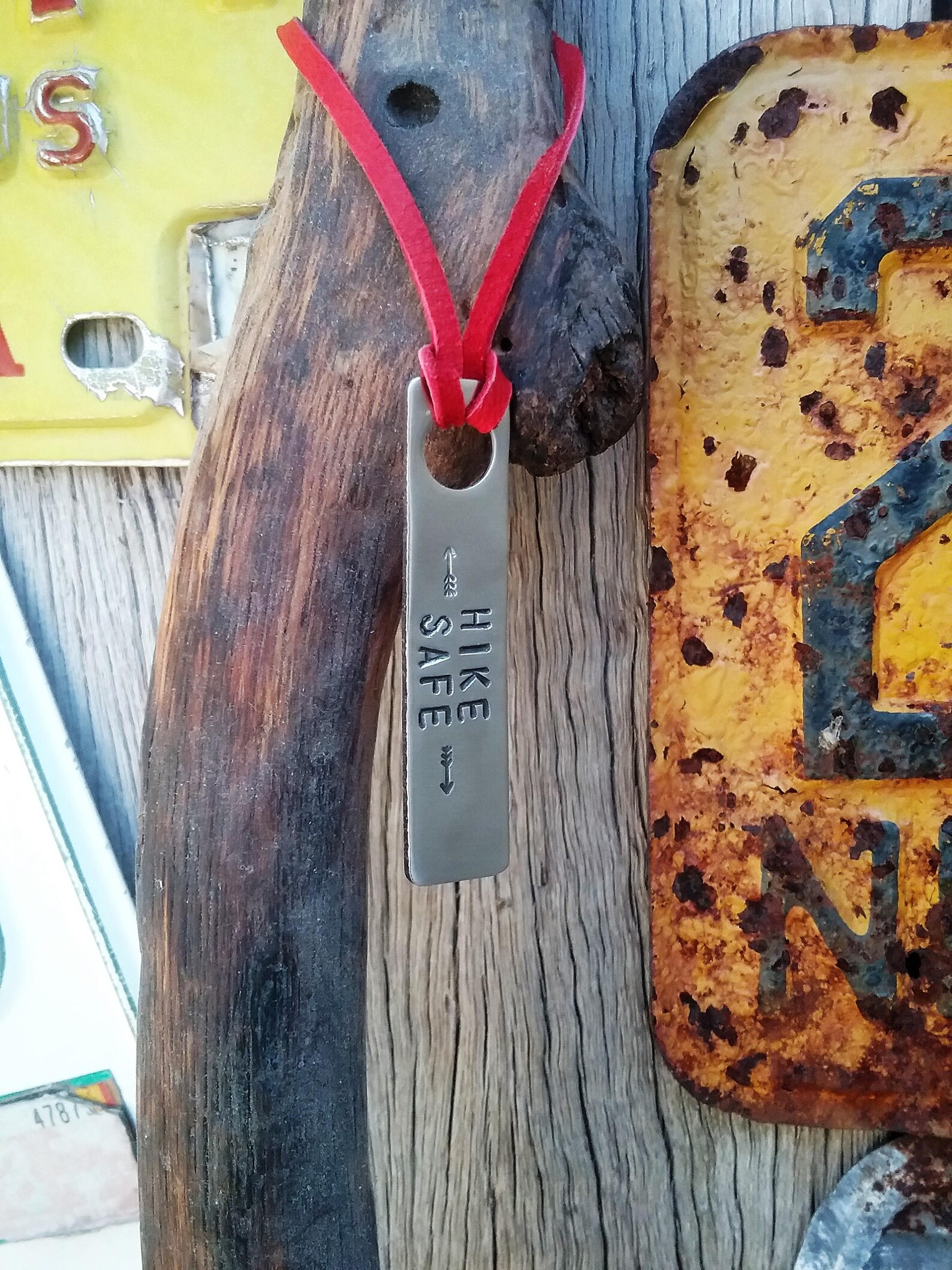 Personalized Hiking Stick Hiking Gear Tag Hiker Gift Hike Safe - Etsy