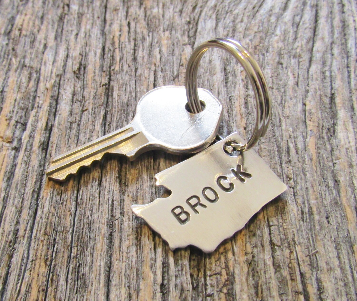 Washington State Keychain Home State Key Chain Personalized - Etsy