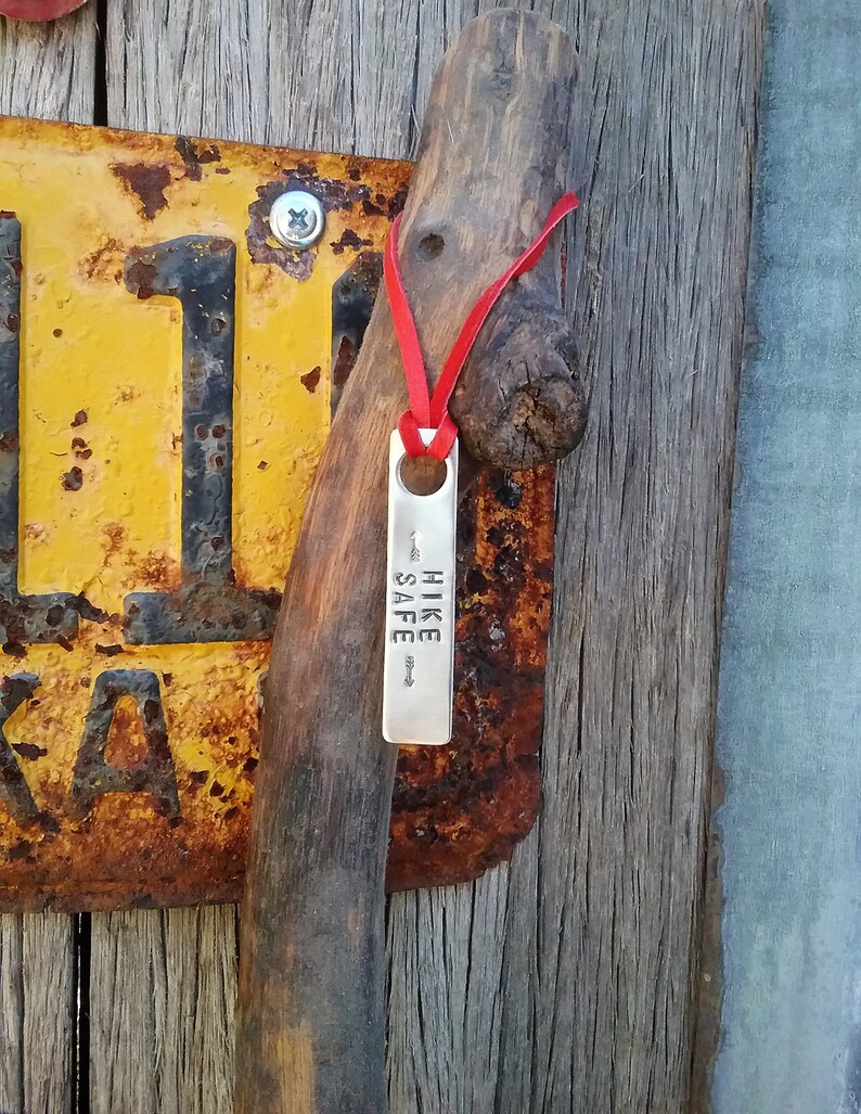 Personalized Hiking Stick Hiking Gear Tag Hiker Gift Hike Safe - Etsy