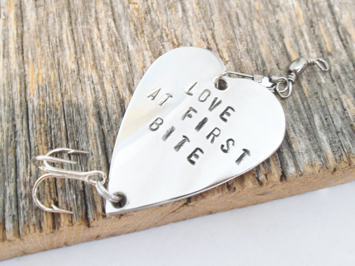 Love at First Bite Fishing Lure Spooky Creepy Gift Horror | Etsy