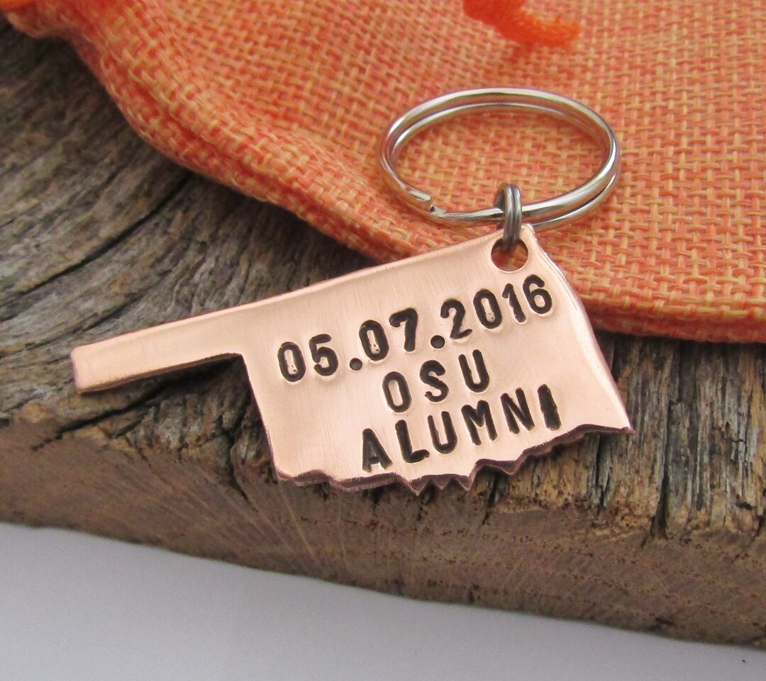 Oklahoma State University College Keychains University of Oklahoma Key ...