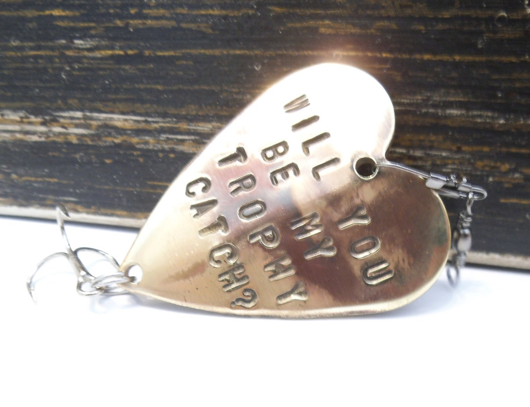 Personalized Will You Marry Me Fishing Lure Marriage Proposal Gift ...