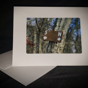 Appalachian Trail - North-south Trail Sign - Set of 2 5x7 Photo ...
