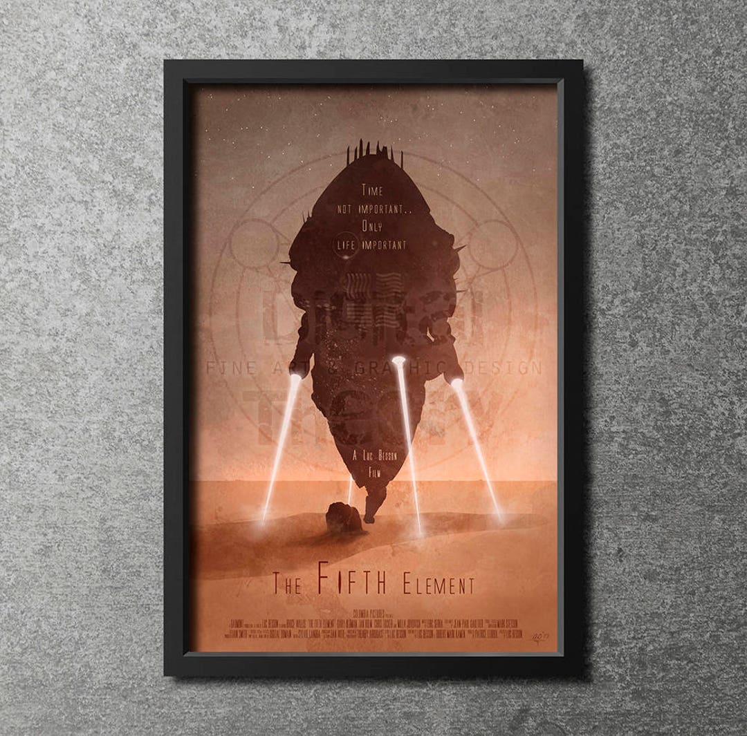 Original Giclee Art Print 'the Fifth Element No.1' - Etsy