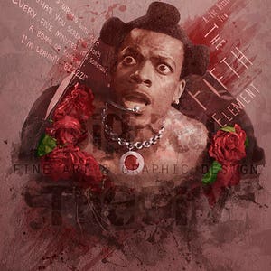 Original Giclee Art Print 'ruby Rhod' - Etsy