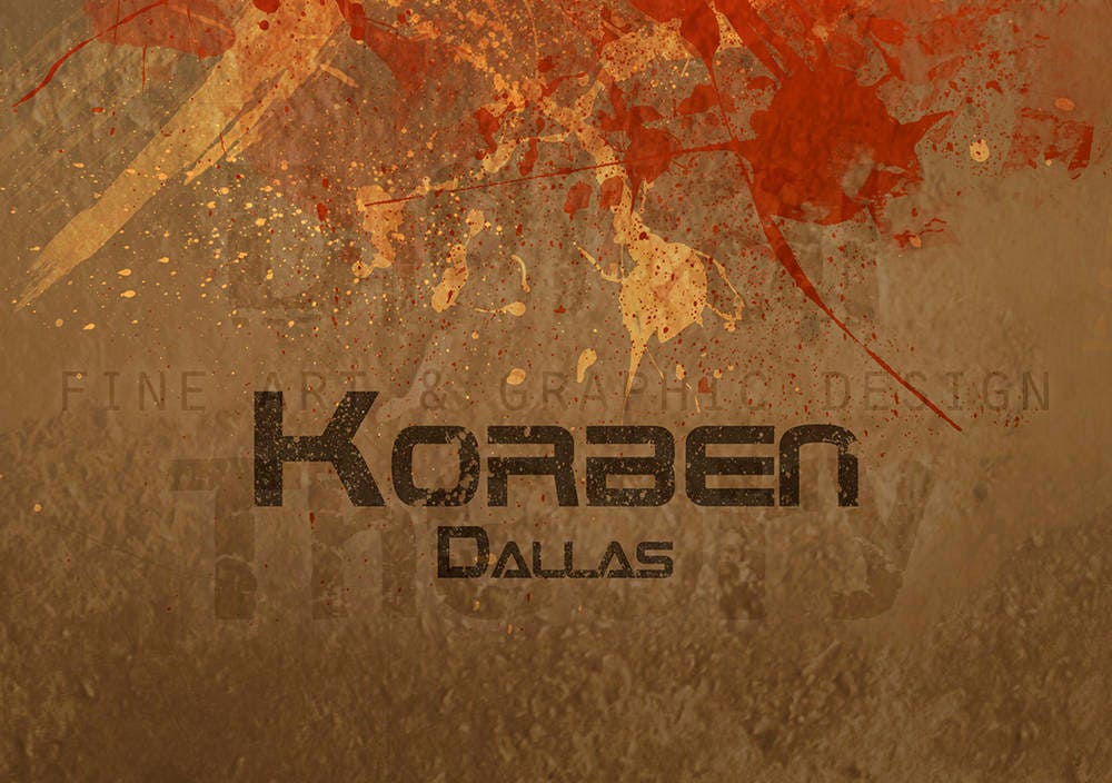 Original Giclee Art Print 'Korben Dallas' | Etsy