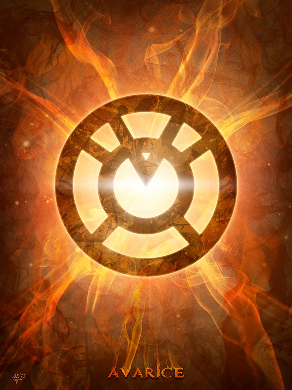 Original Giclee Art Print 'avarice' - Etsy