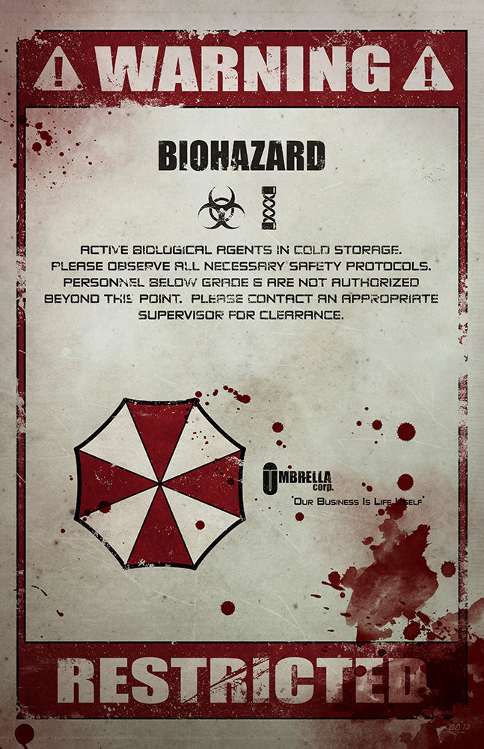Original Giclee Art Print 'biohazard' - Etsy