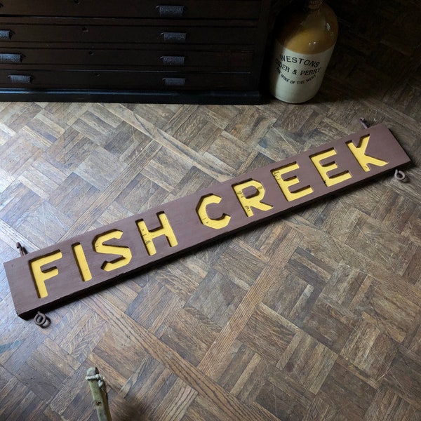 Creek Sign - Etsy