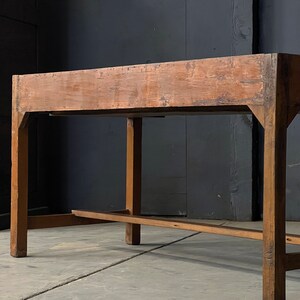 Antique General Store Display Table, Hardware Store Mercantile Table ...