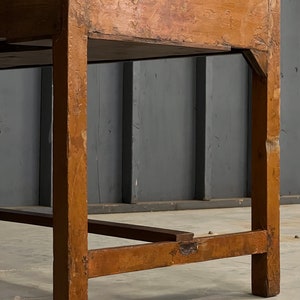 Antique General Store Display Table, Hardware Store Mercantile Table ...