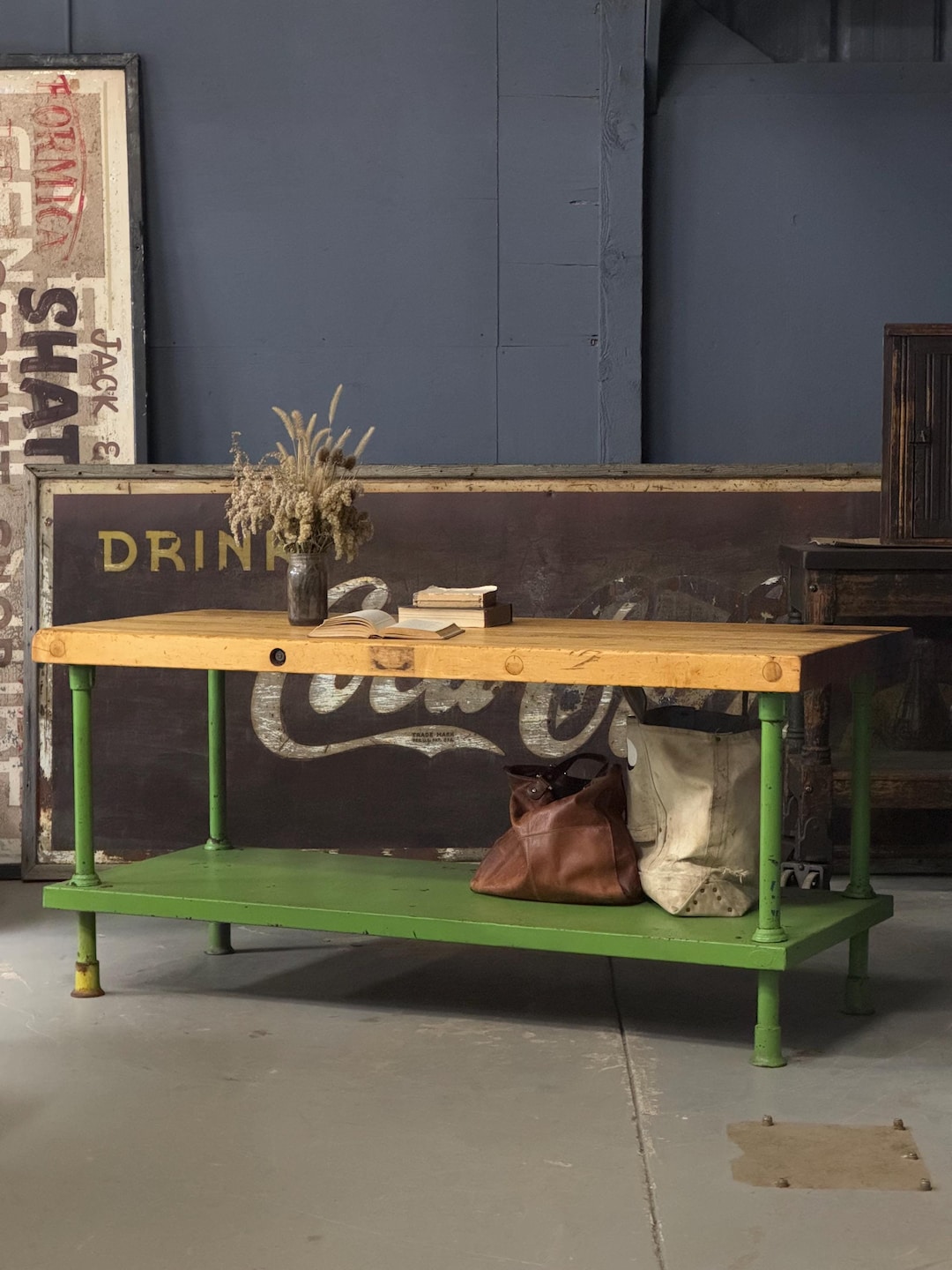 Industrial Workbench, Butcher Block Table, Machinist Workbench ...