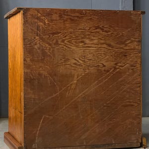 Antique Wood Drawer Unit, Small Apothecary Cabinet, General Store ...