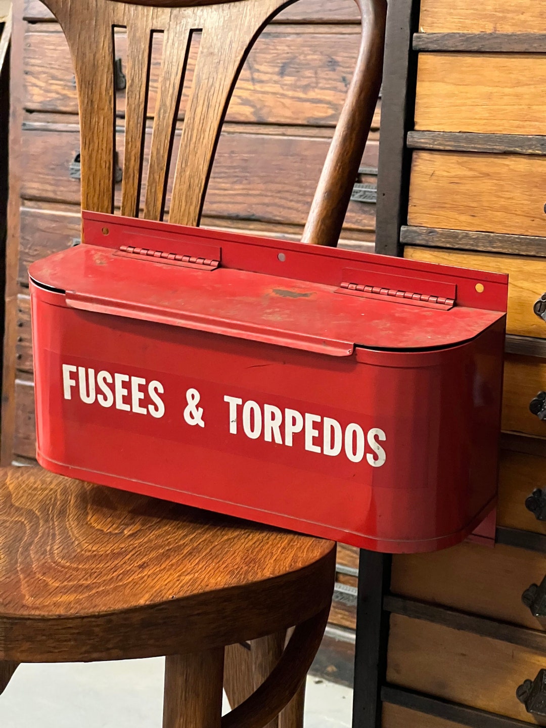 Vintage Fusees & Torpedos Box Railroad Emergency Fuse Box - Etsy
