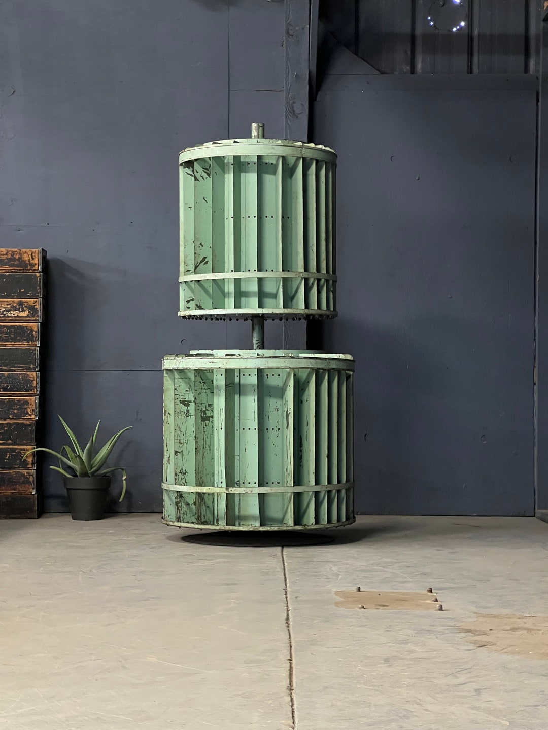 Large Vintage Rotating Parts Bin Revolving Display Large Etsy large-vintage-rotating-parts-bin-revolving-display-large-etsy