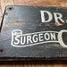 Antique Medical Trade Sign, Antique Surgeon Chiropractor Sign, Dr. JV ...