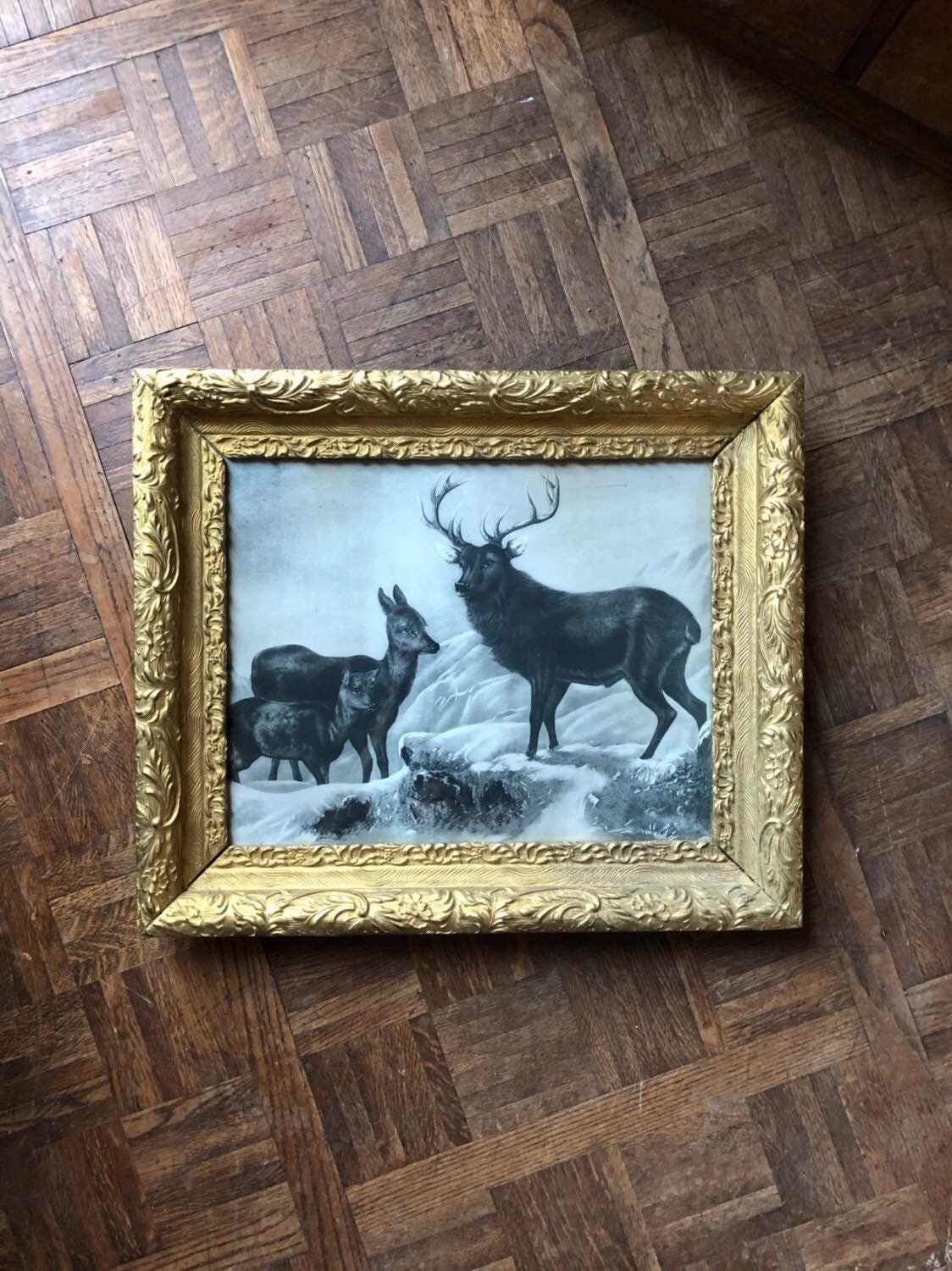 Vintage Art Framed