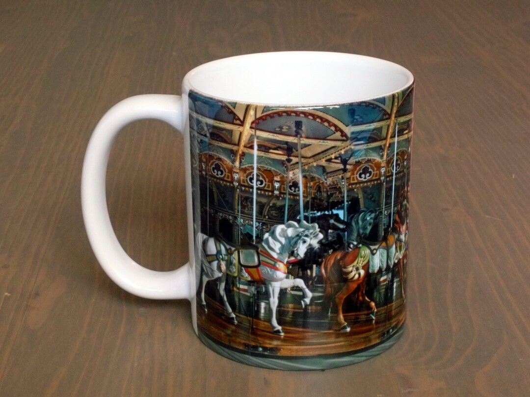 Coffee Mug, Jane's Carousel, Brooklyn New York - Etsy